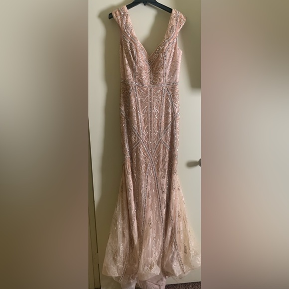 LARA | Dresses | Lara Design Champagne Formal Dress | Poshmark
